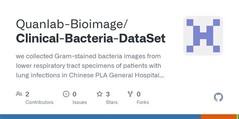Clinical Bacteria Dataset Dataset At Main · Quanlab Bioimage Clinical