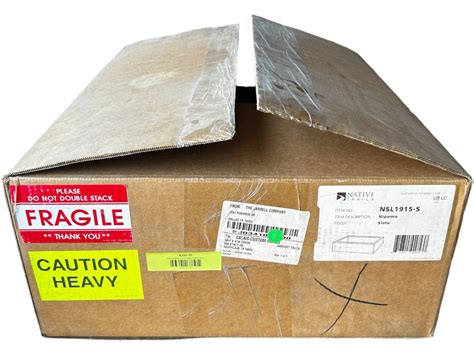 Native Trails Nsl1915 S Nipomo Native Stone Universal Mount Bathroom Sink Slate New In Box