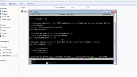 Tutorial Increase Upload File Size Limit In Phpmyadmin In Centos 67