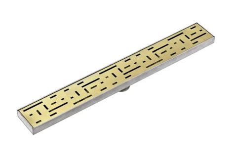 Rectangular Shower Long Drain Water Strainer Floor Drain And Casting