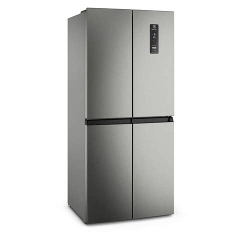 Refrigerador No Frost Bottom Multi Door Inverter 421 Litros Silver