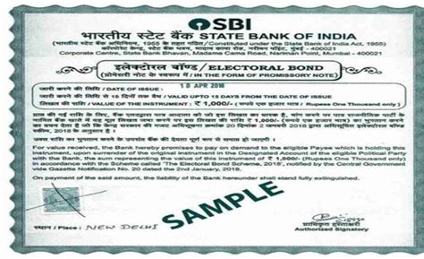 Electoral Bond Scheme Iasbaba