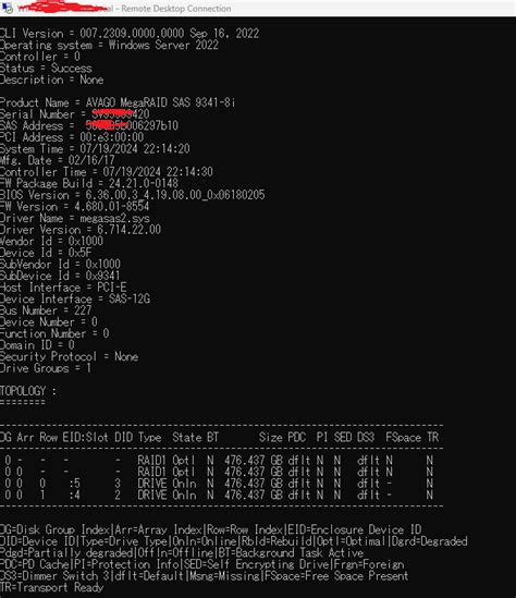 Help Needed Transferring Raid Status From Windows Server To Hyper V Microsoft Qanda