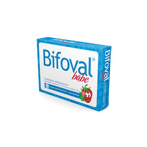 Bifoval Babe Braškių Skonio Kramtomosios Tabletės N2