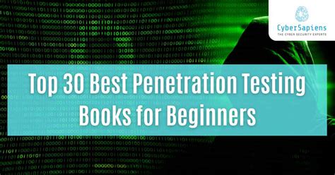 Top 30 Best Penetration Testing Books For Beginners [updated 2025]