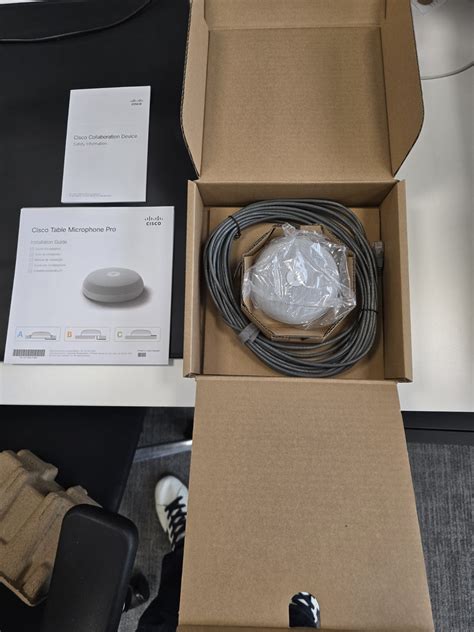 Cisco Table Microphone Pro Cs Mic Array T Brand New Boxed Ebay
