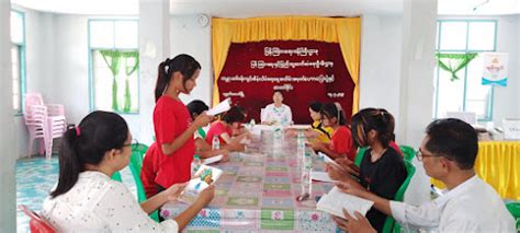 ညောင်လေးပင်မြို့လူထုအခြေပြုဗဟိုဌာန Community Centre ခန်းမ၌ ကမ္ဘာ့ပတ်ဝန်းကျင်ထိန်းသိမ်းရေးနေ့အထိမ