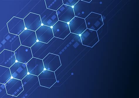 Premium Vector Circuit Technology Background