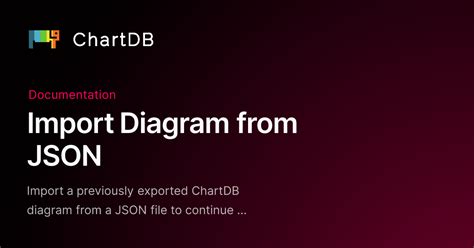 Import Diagram From Json Chartdb
