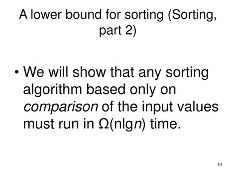 Ppt Sorting Powerpoint Presentation Free Download Id495555