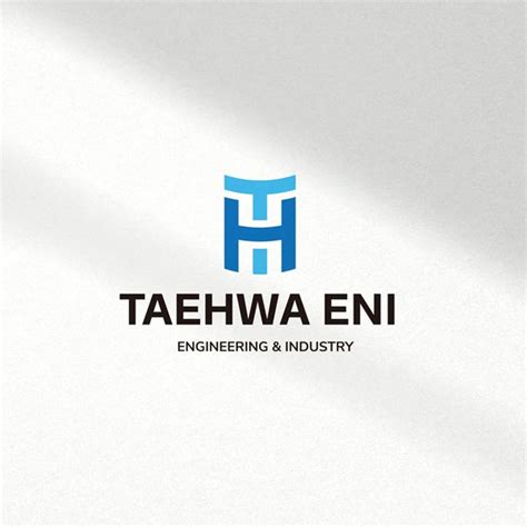 회사로고명함로고 디자인의뢰 태화이엔아이 Taehwa Eni 디자인 의뢰는 라우드소싱 Engineering