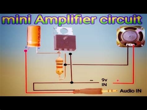 How To Make Amplifier At Home YouTube