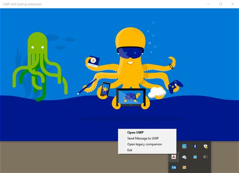 Uwp App With Systray Extension Insights Into The Universal Windows Platform