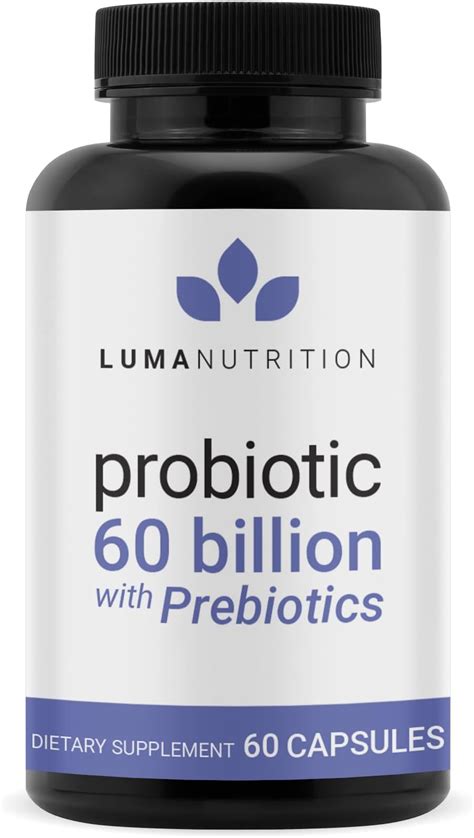 Luma Nutrition Probiotics 60 Billion Cfu With Prebiotics