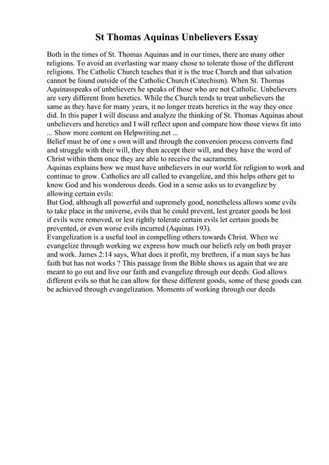 Synthesis Example Essaypdf