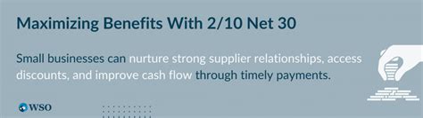 2 10 Net 30 Understand How Trade Credits Work In Business Wall Street Oasis