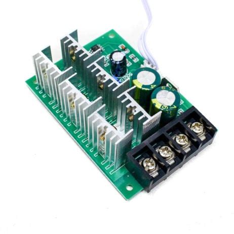 W PWM Motor Speed Controller With Potentiometer Aryabot In