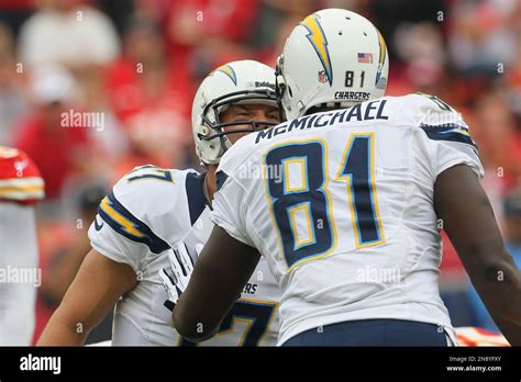 San Diego Chargers Quarterback Philip Rivers 17 Reacts To Tight End