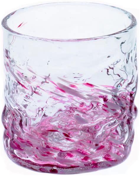 もっと沖縄プロジェクト Set Of 2 Sunflower Bumpy Glasses Home And Kitchen