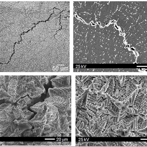 Solidification Cracking Observed In As Welded Microstructure Of Mod 3 Download Scientific