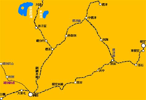 大日本ノスタルジィ鉄道 標津線 計根別駅