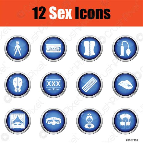 Set Of Sex Icons Stock Vector 3057192 Crushpixel
