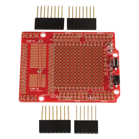 olimex protoshield arduino style prototyping shield rapid electronics
