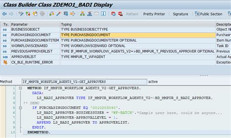 sap abap central s 4 purchase order flexible workflow agent