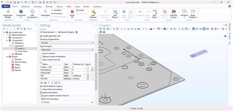 ECAD 导入模块更新 COMSOL 发布亮点