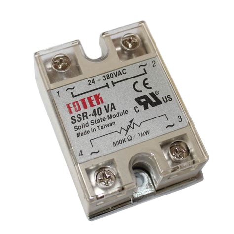 Ssr 40va Variable Resistor To Ac Phase Control Adjustable Solid State