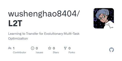 Github Wushenghao8404l2t Learning To Transfer For Evolutionary