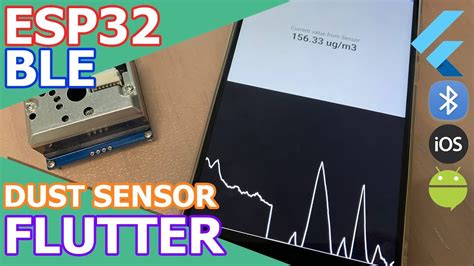Esp32 Flutter Ble Dust Sensor A Simple Air Monitor App With
