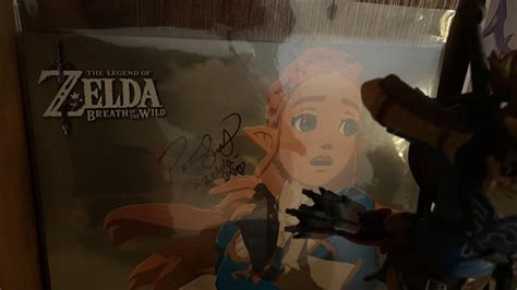 My Botw Figurine Collection Autographs From The Vas Of Zelda Mipha And Revali R Breath Of