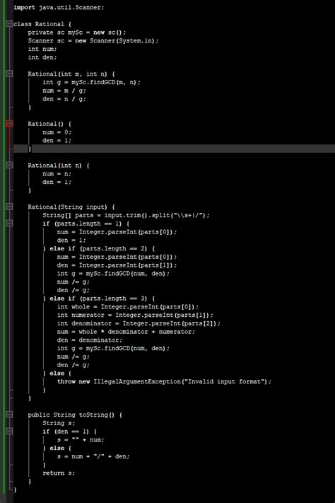 Solved I Need Help With This Java Code Using This Rational
