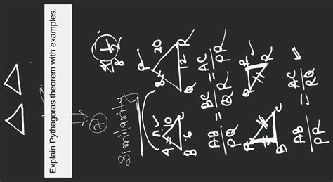Explain Pythagoras Theorem With Examples Filo