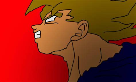 Gokus First Super Saiyan Transformation By Yamchawolf On Deviantart