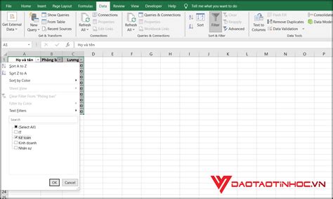 Cách Dùng Filter Trong Excel đơn Giản Cho Người Mới Bắt đầu