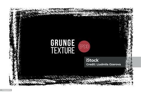 손으로 그린 그런 지 직사각형 모양입니다 그래픽 리소스로 검은색 페인트 스트로크 잉크 브러시 는 복사 공간으로 배경을 그린 0명에 대한 스톡 벡터 아트 및 기타 이미지