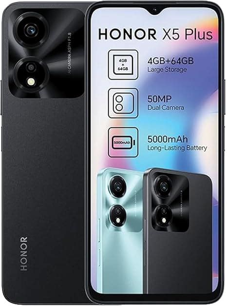 Honor X Plus GB Dual Sim Smartphone Midnight Black Amazon Co Za Electronics