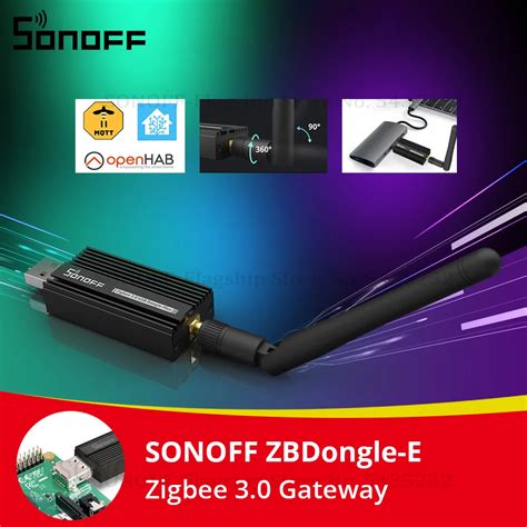Sonoff Zb Dongle E Usb Dongle Zigbee 3 0 Gateway Analyzer Wireless