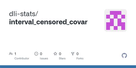 Github Dli Statsintervalcensoredcovar