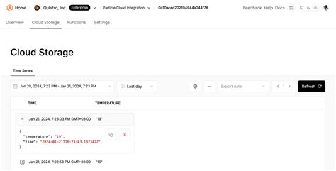 Qubitro Integrations Particle