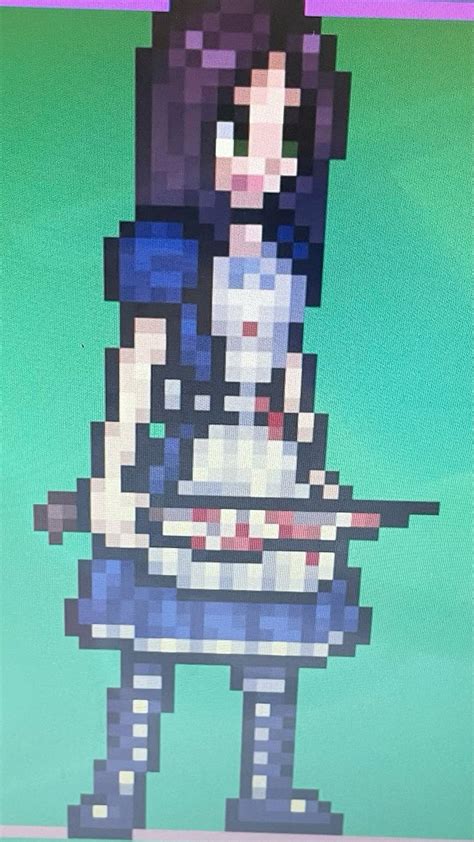 Alice Madness Returns Pixel Art In 2025 Alice Madness Returns Pixel Art Alice Madness