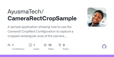 GitHub AyusmaTech CameraRectCropSample A Sample Application Showing