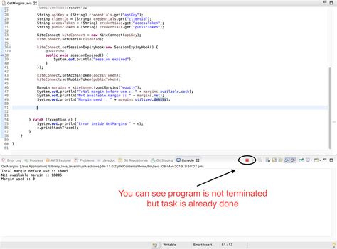 Java Application Is Not Terminating While I Use Kiteconnect Api Kite Connect Developer Forum