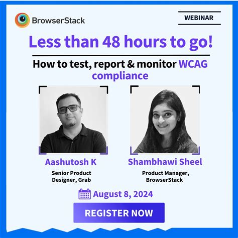 Browserstack On Linkedin Webinar On Digital Accessibility To Stay