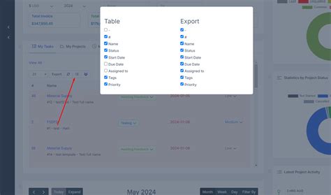 Adjustable Table List Headings For PerfexCRM By Halilaltndg CodeCanyon
