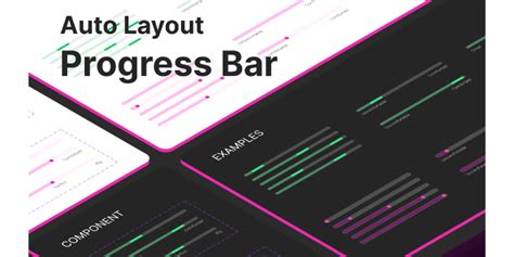 Variable Auto Layout Progress Bar Figma