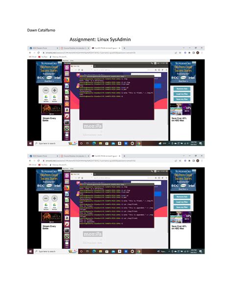 Assignment Linux Sys Admin Machine View Surermicro Ses Cloud