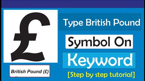British Pound Symbol